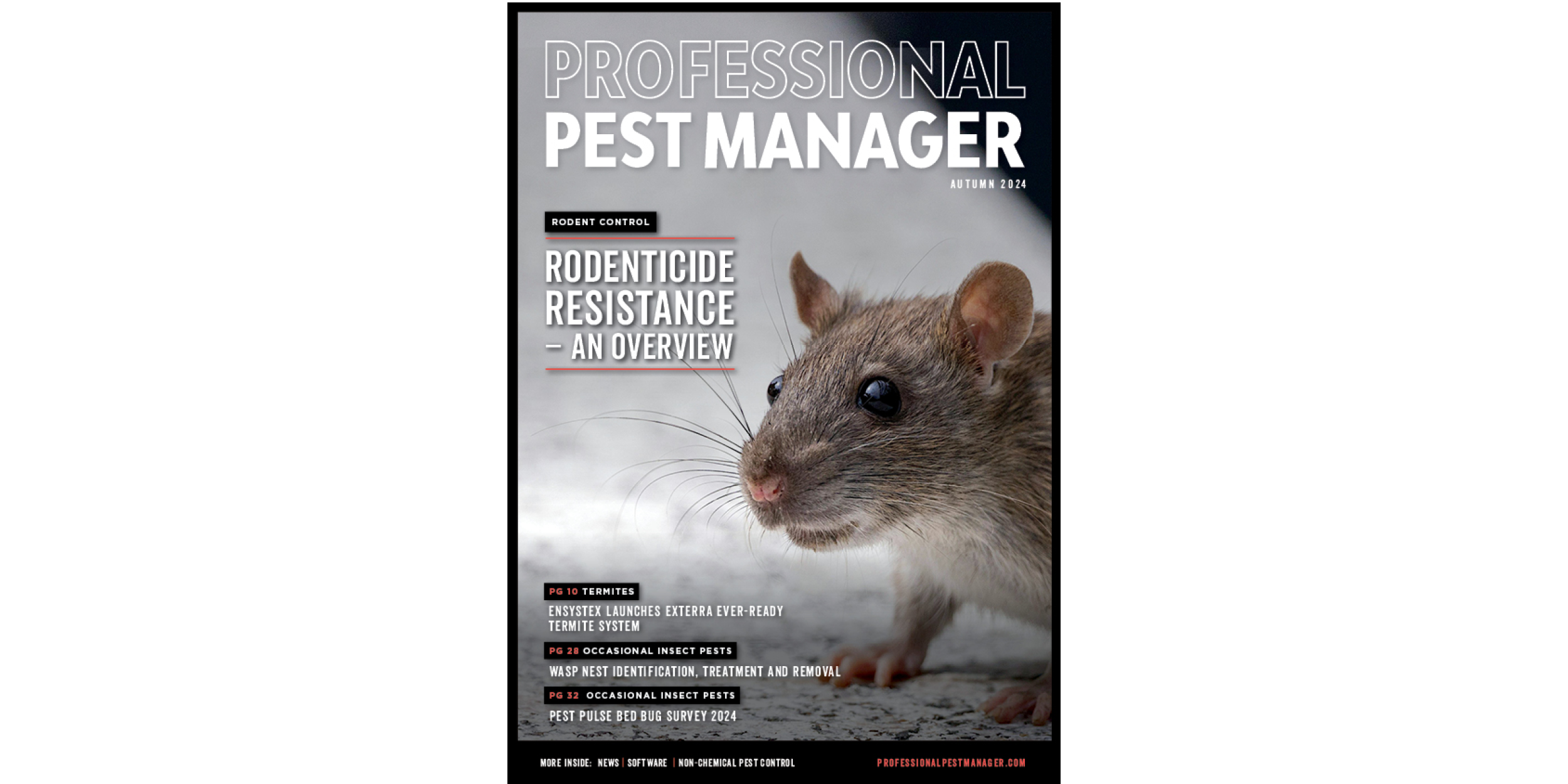 Professional Pest Manager magazine launches into New Zealand.